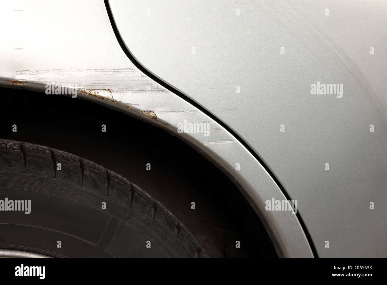 Scratched car parking hi-res stock photography and images - Alamy