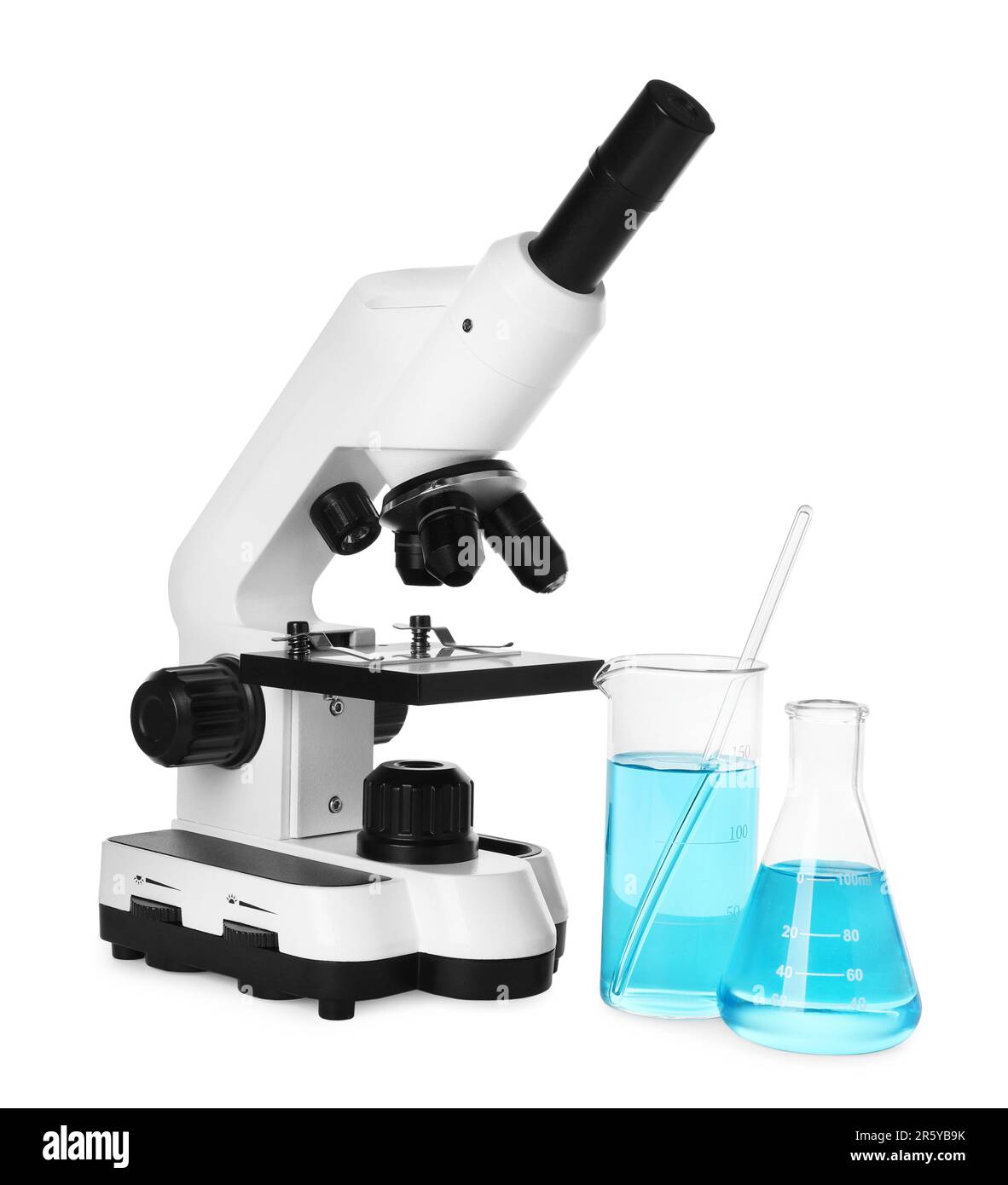 Light microscope bacteria Cut Out Stock Images & Pictures - Alamy