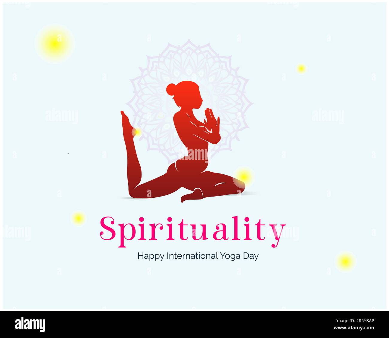 International yoga Cut Out Stock Images & Pictures - Alamy