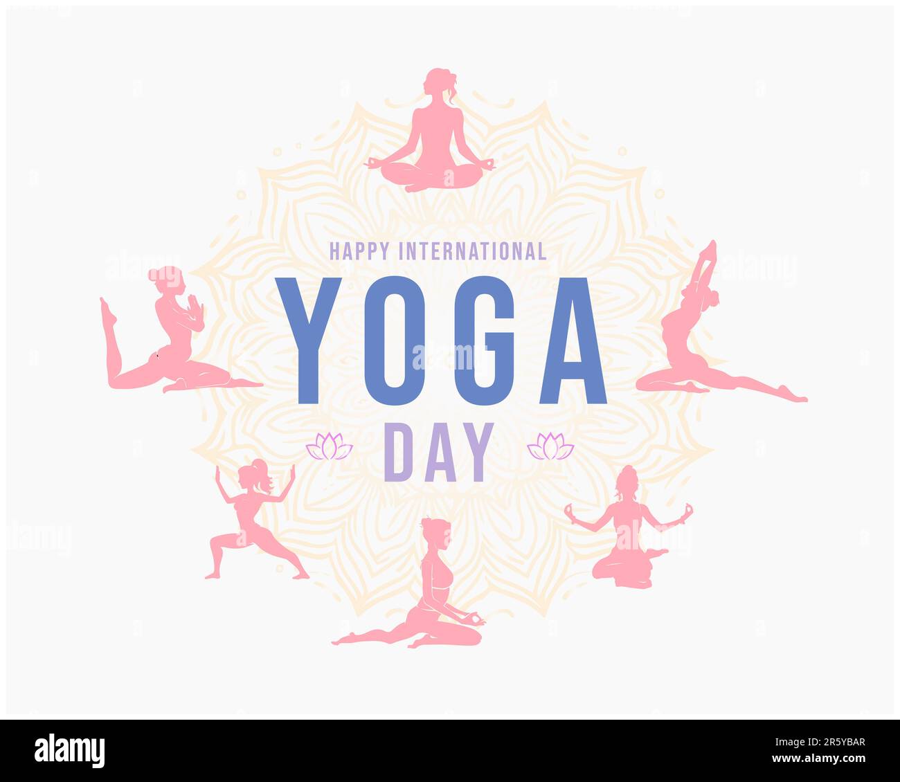 International yoga Cut Out Stock Images & Pictures - Alamy