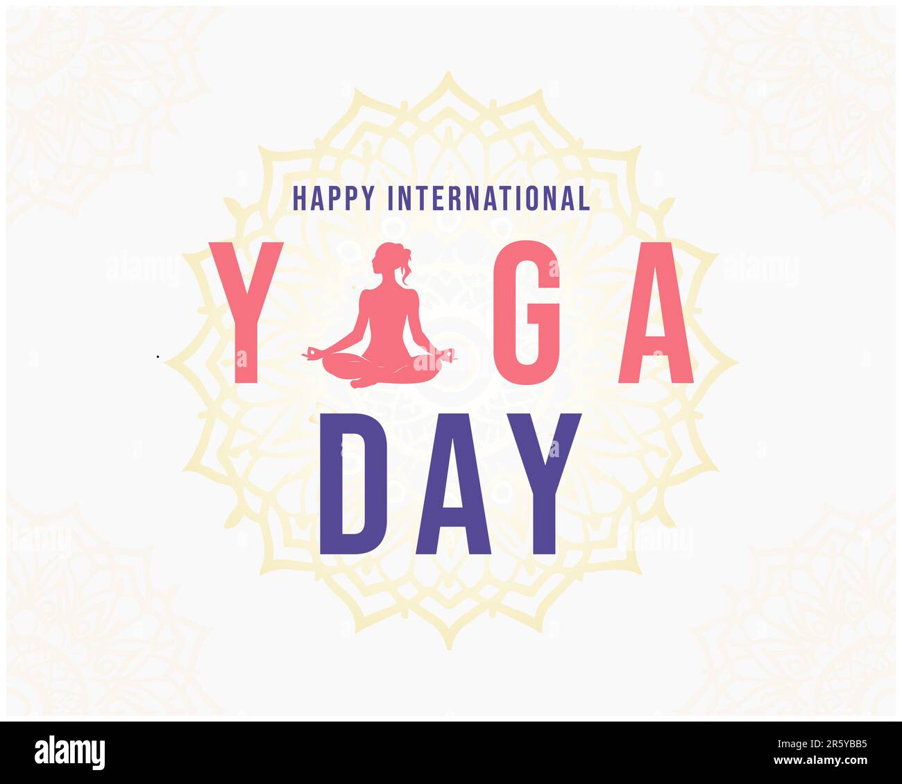 International yoga Cut Out Stock Images & Pictures - Alamy