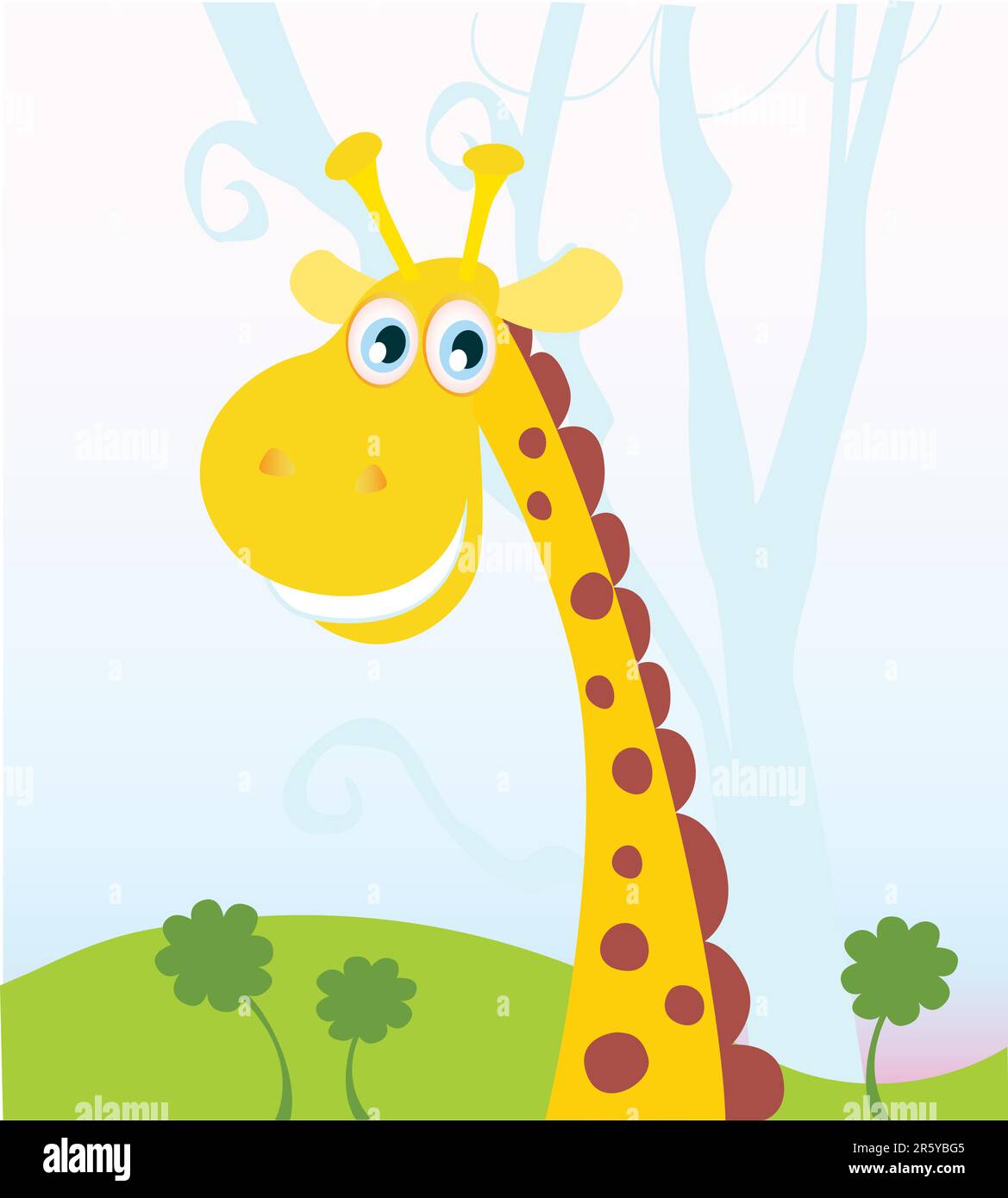 Vector Illustration of funny animal. See similar pictures in my ...