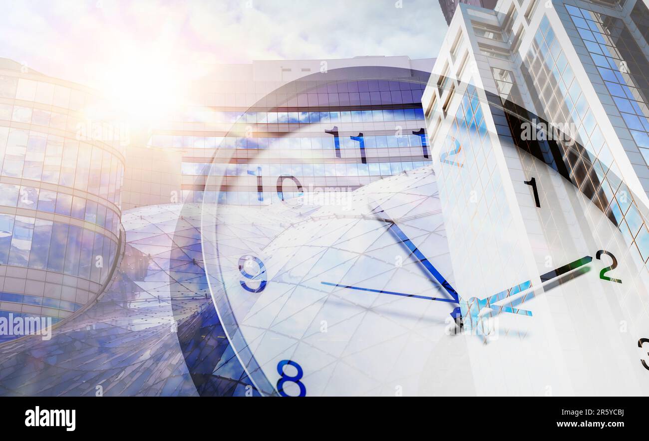 Urban flow future build city hi-res stock photography and images - Alamy