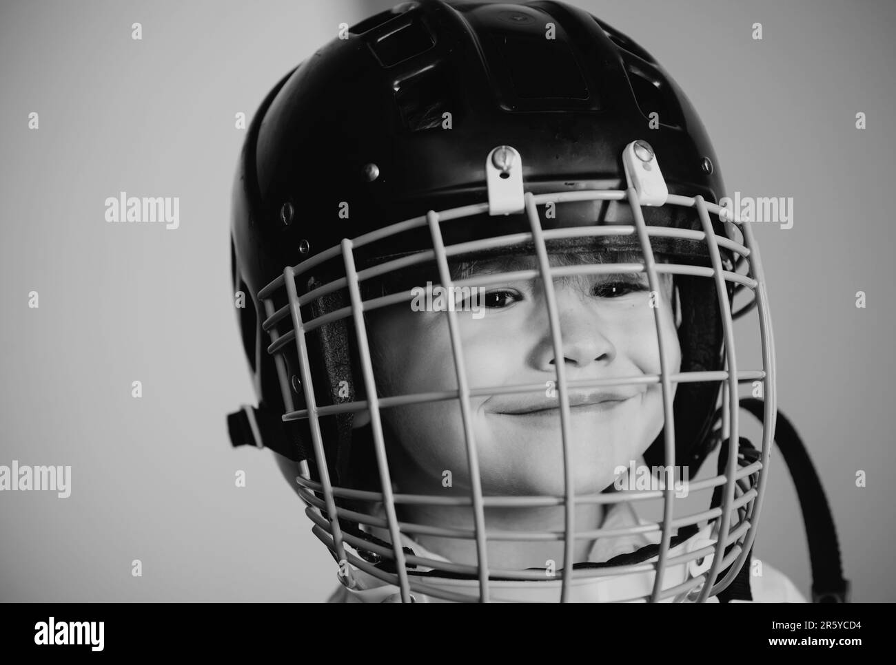 Future hockey player Black and White Stock Photos & Images - Alamy