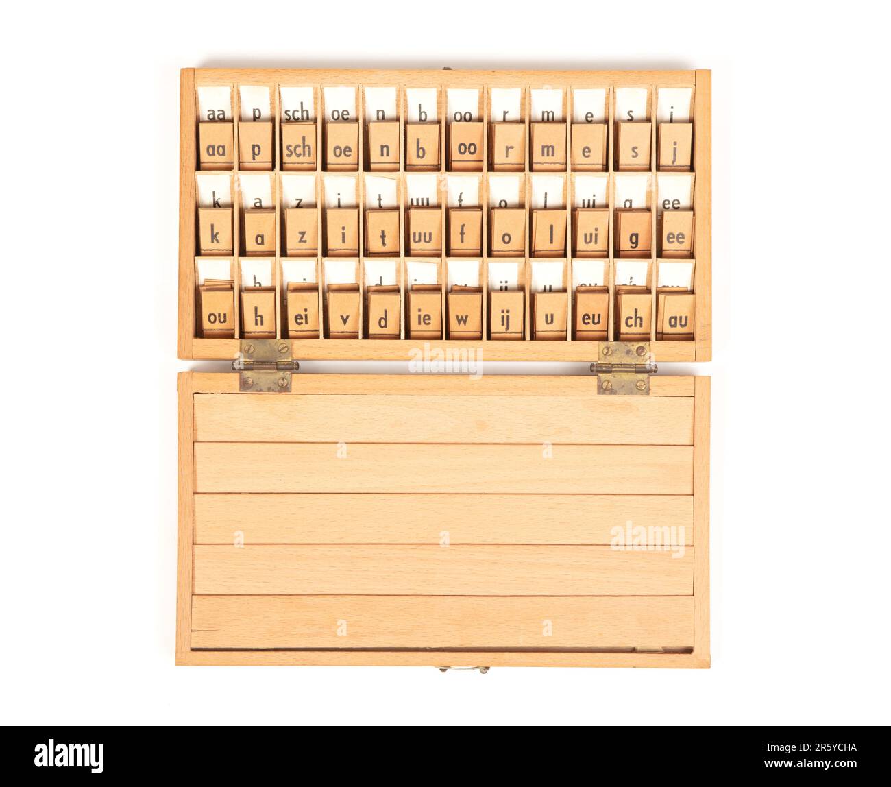 Very old letterbox, isolated on a white background Stock Photo - Alamy