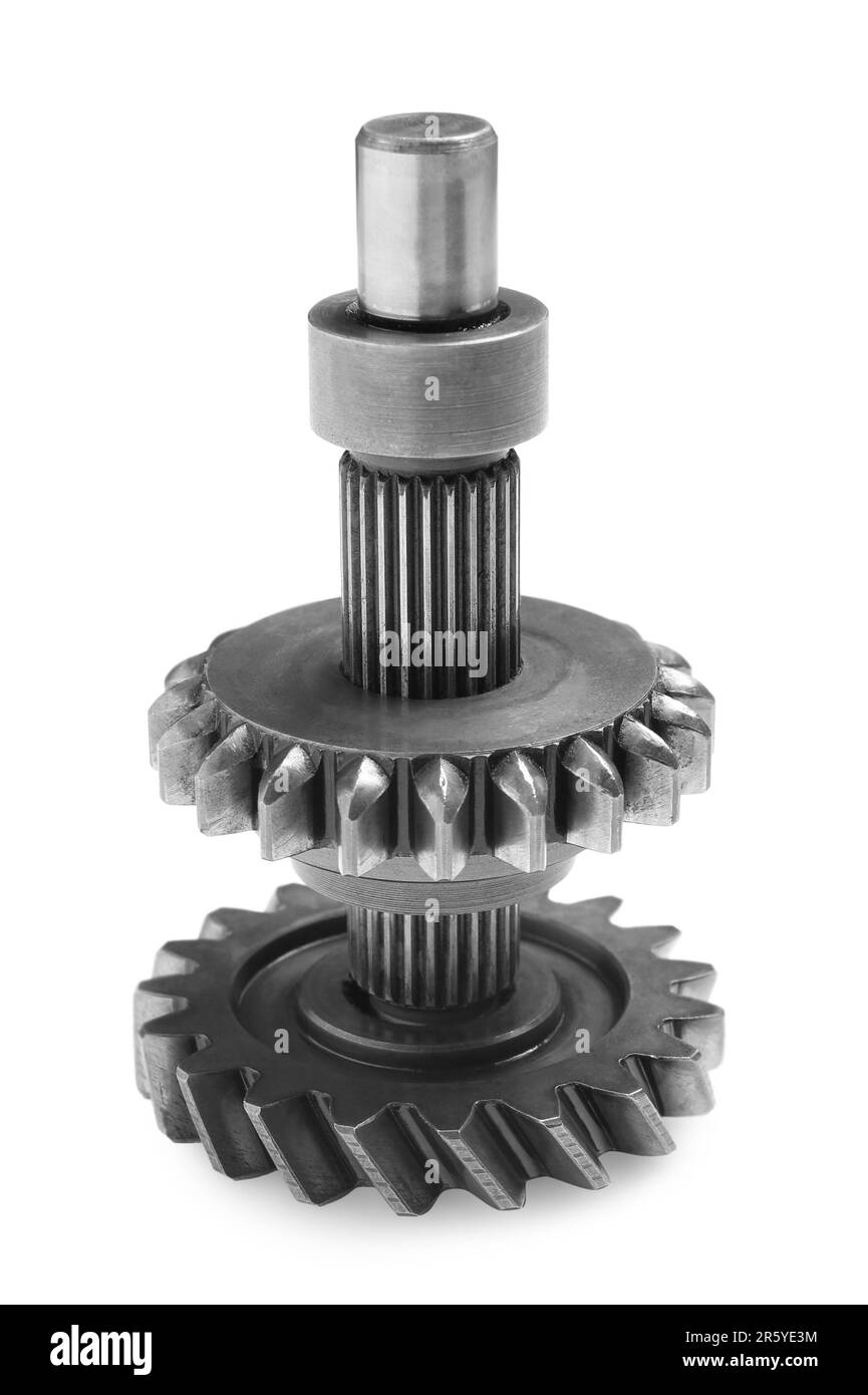 Mechanical machine machinery exposed Black and White Stock Photos ...