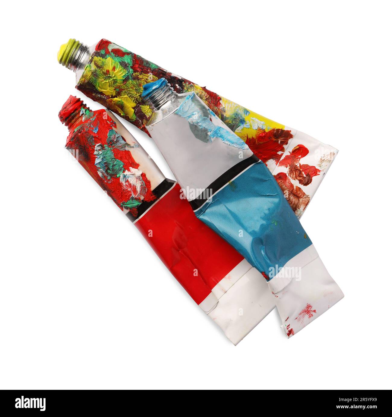 Three tubes of oil colour paints hi-res stock photography and images ...