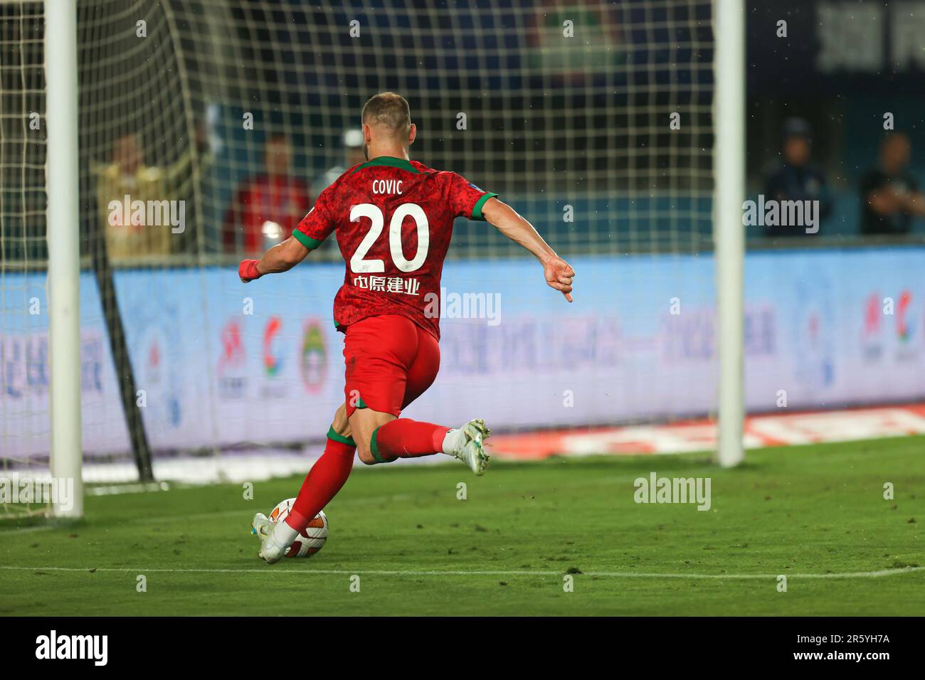 Henan Football Club defeated Meizhou Hakka Football Club with 2-1 at ...