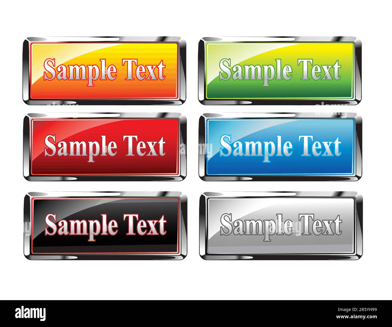 Reflective glass ball Stock Vector Images - Alamy