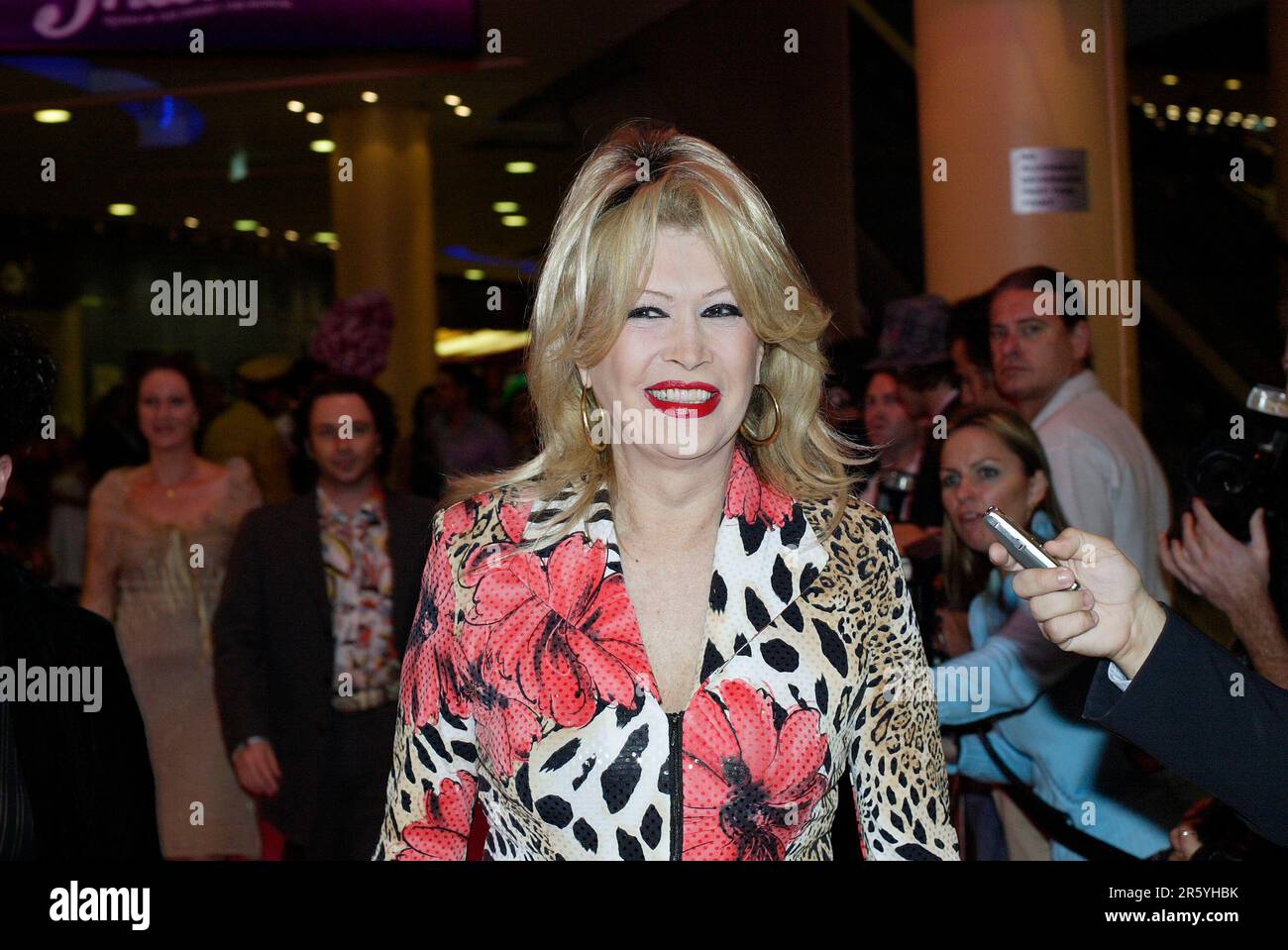 Carlotta, Australia's most noted drag performer, on the Pink Carpet at ...