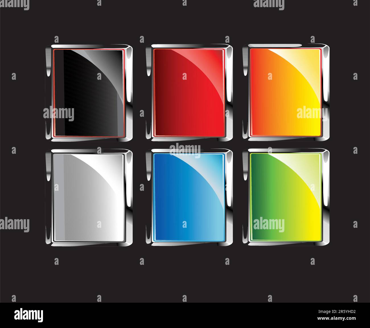 Reflective modern design Stock Vector Images - Alamy