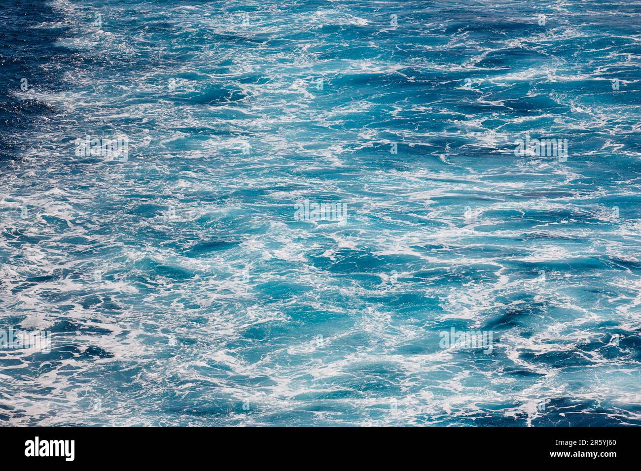 Blue sea background. Vessel ocean wake. Marine waves Stock Photo - Alamy