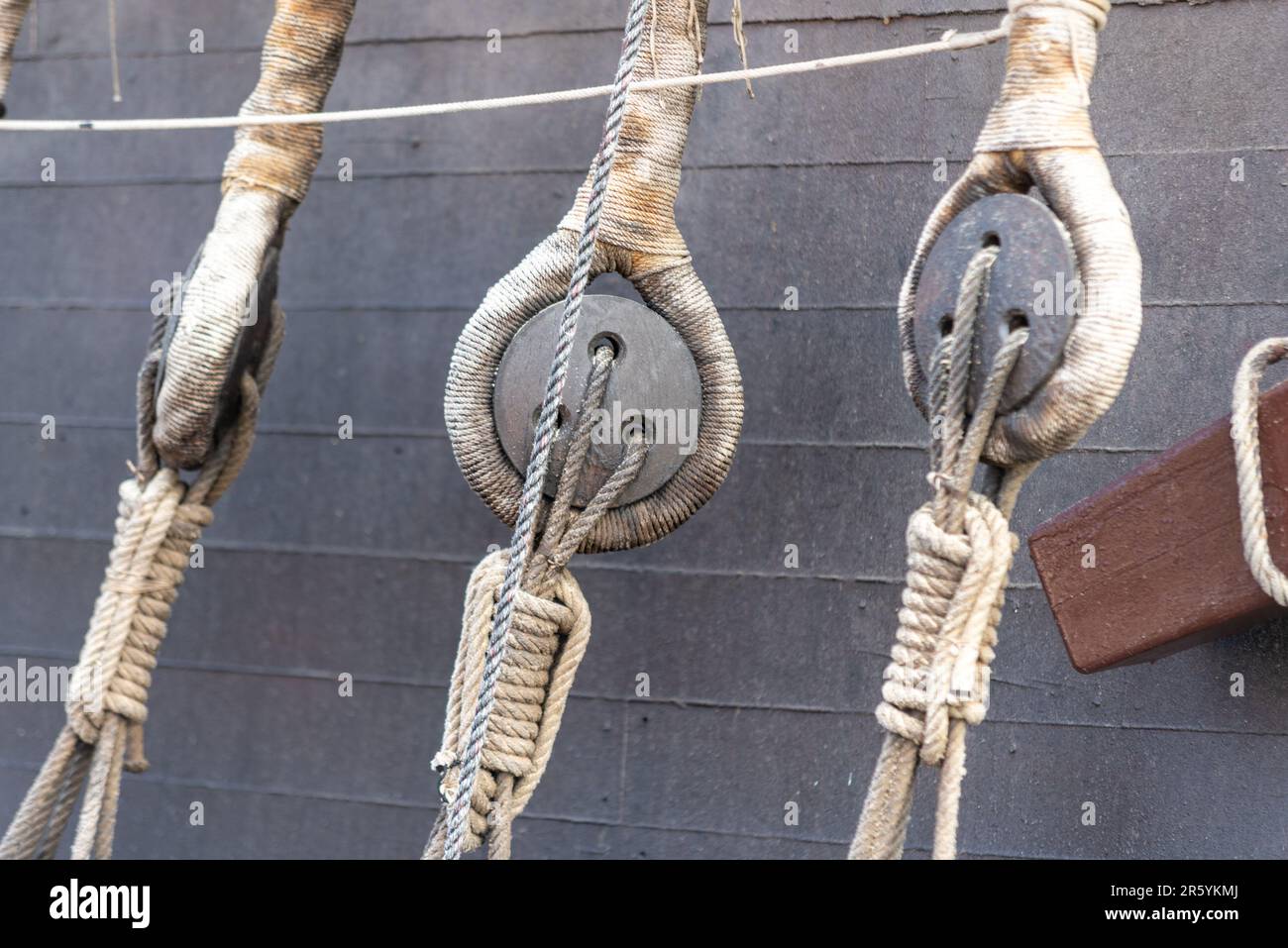 Replica 17th century Spanish galleon at Southend Pier, Southend on Sea ...
