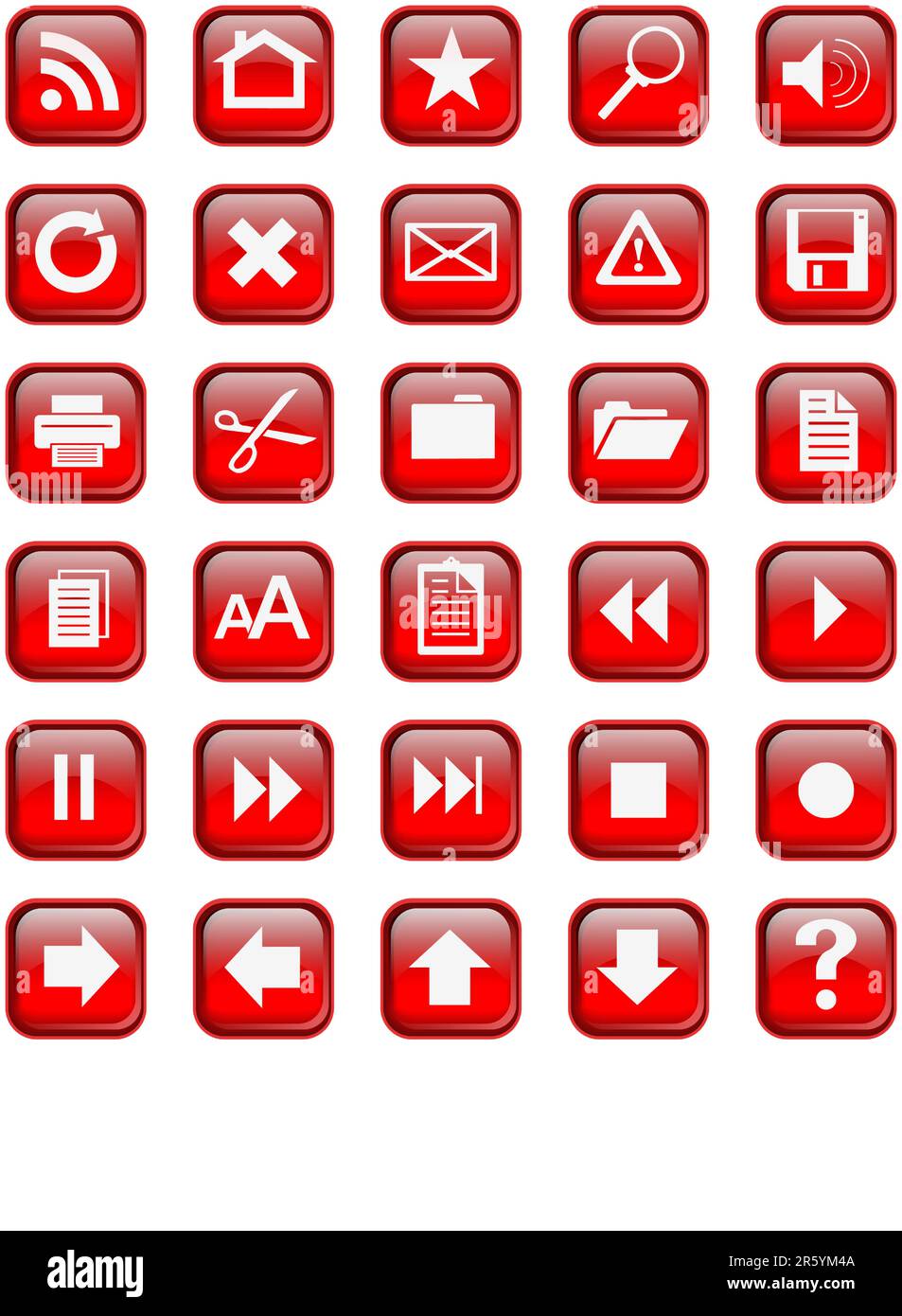 Diffrent icons collection Stock Vector Image & Art - Alamy