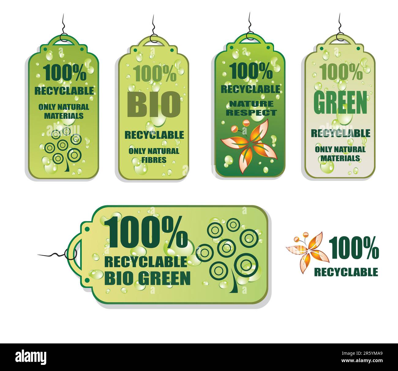 Bio tag Stock Vector Images - Alamy