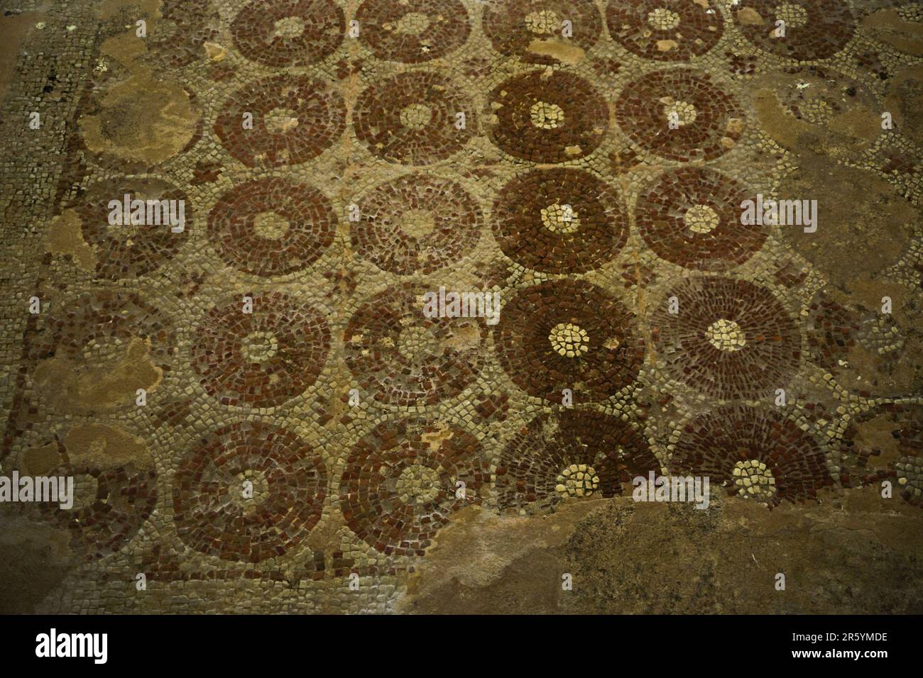 3 April 2023 Nicosia Cyprus. Soli Ancient city in with basilica and ...