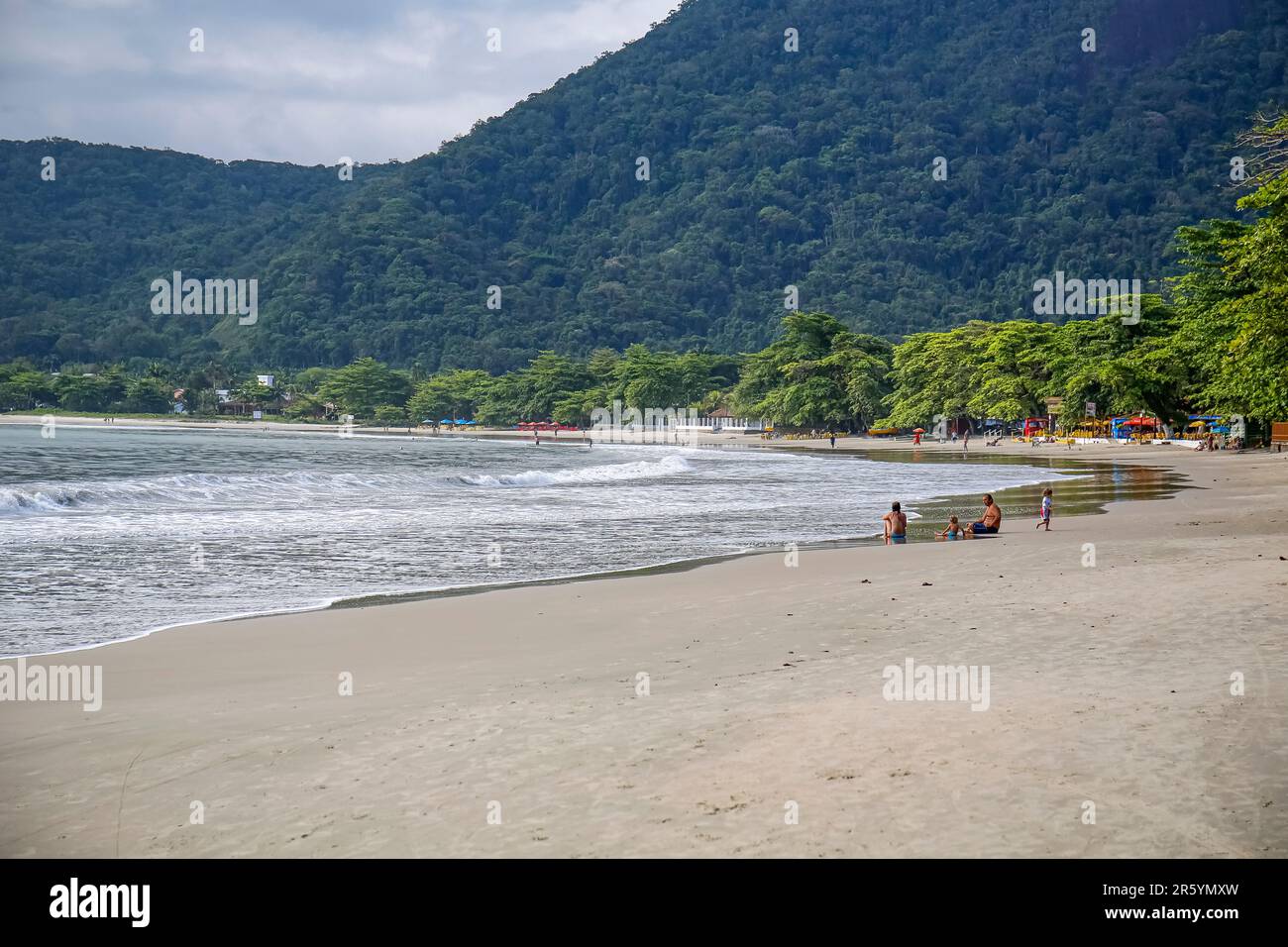 View of wonderful Praia do Lazaro (Lazaro Beach)on a sunny day with ...