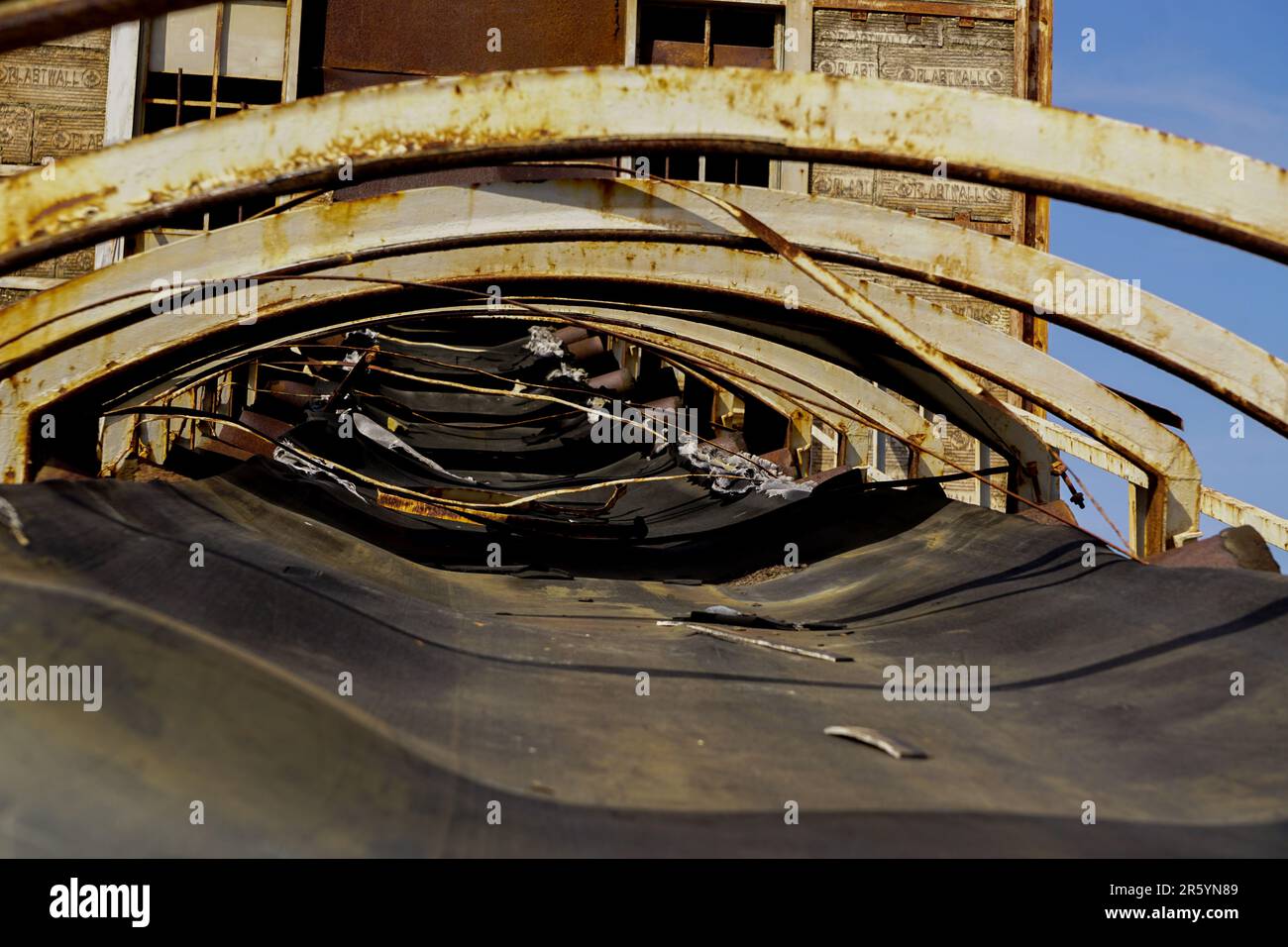 3 April 2023 Nicosia Cyprus. Ancient Copper mine and harbour in Nicosia ...