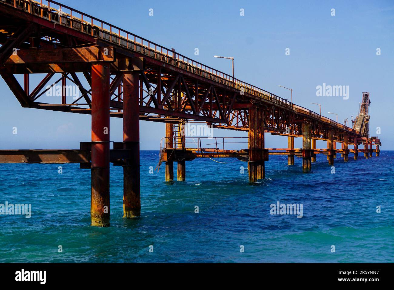 3 April 2023 Nicosia Cyprus. Ancient Copper mine and harbour in Nicosia ...