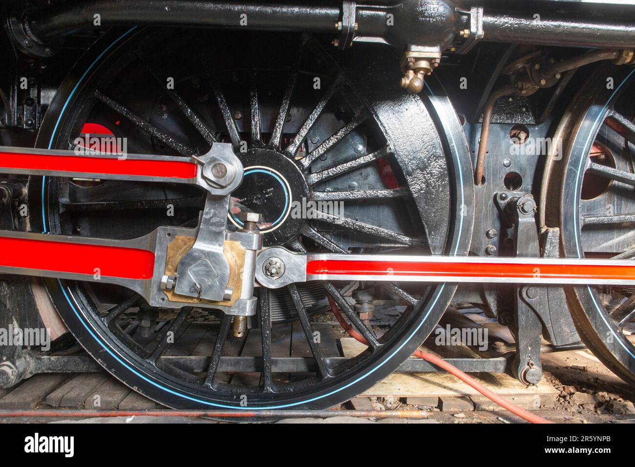Wheel locomotive close up hi-res stock photography and images - Alamy