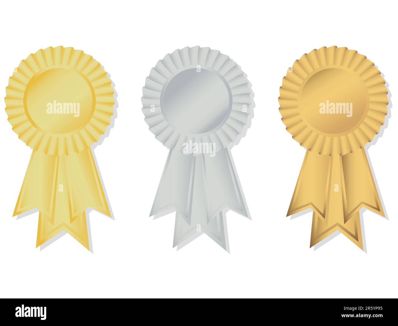 Bronze rosettes Stock Vector Images - Alamy