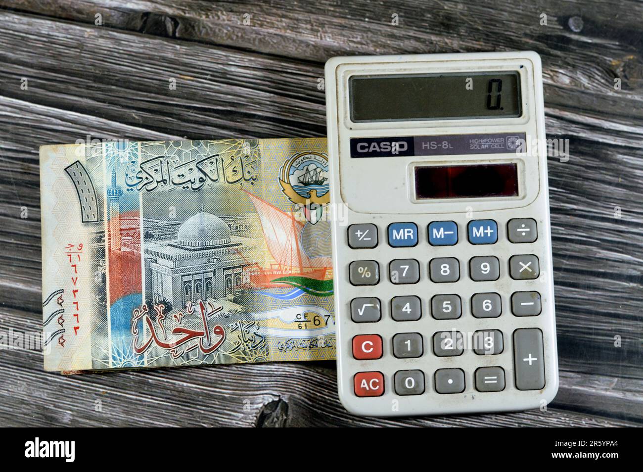 Cairo, Egypt, May 31 2023: Casio Solar-powered calculator, hand-held ...
