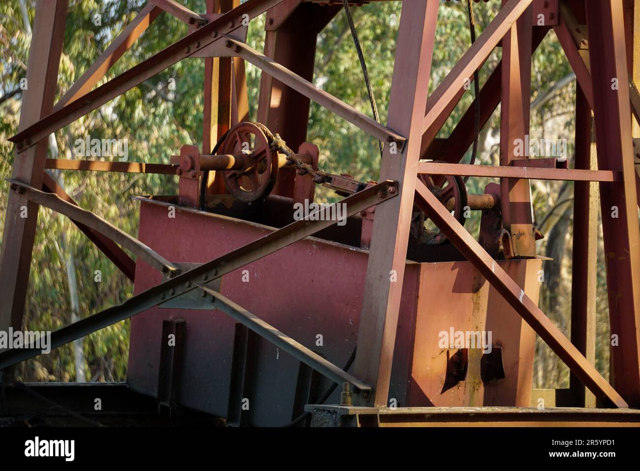 3 April 2023 Nicosia Cyprus. Ancient Copper mine and harbour in Nicosia ...