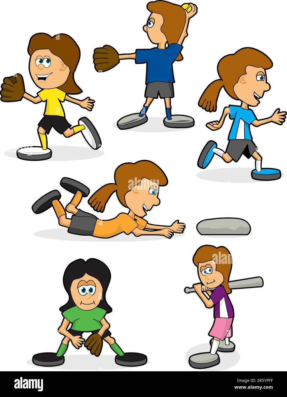 Softball Game Clipart