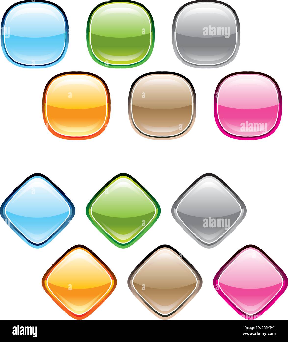 Buttons image Stock Vector Images - Alamy
