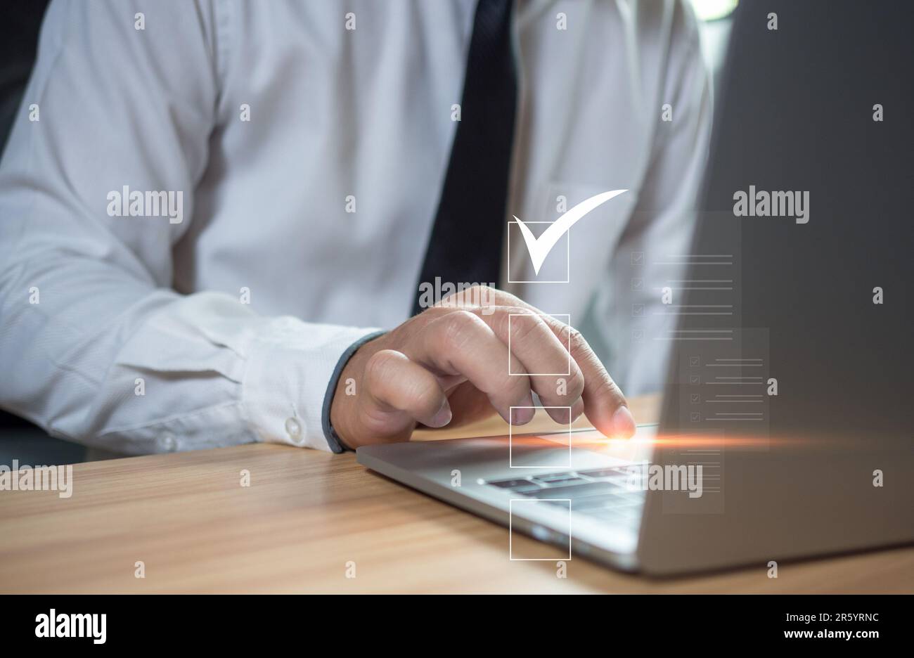 Checklist and filling survey form online. Document management system ...