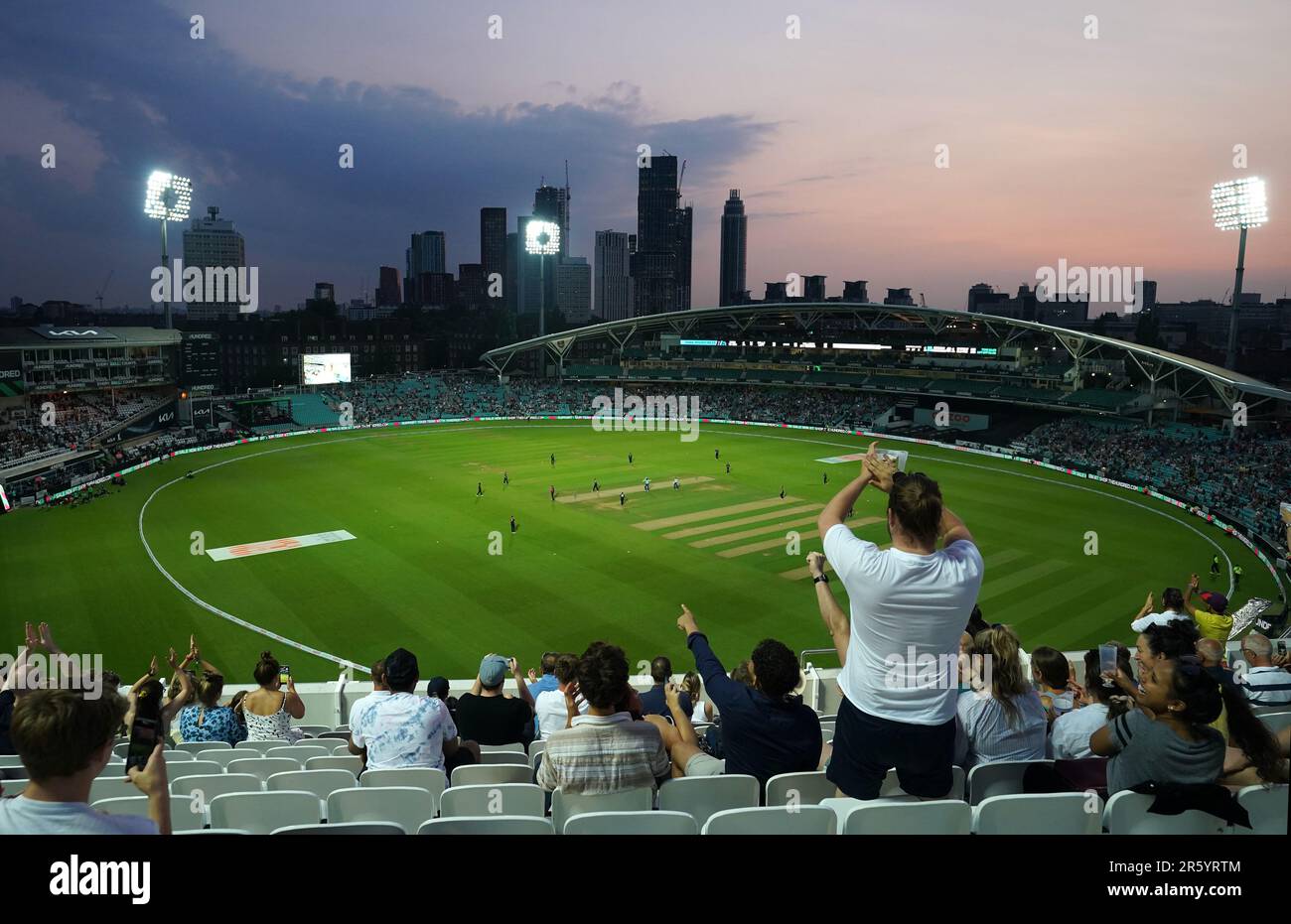 File photo dated 21-07-2021 of the Kia Oval, location of the 5th test ...