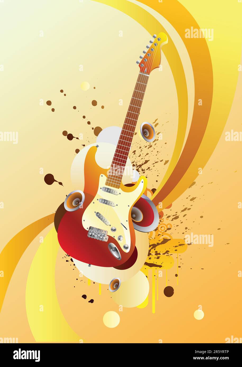 Cool Guitar Designs To Draw