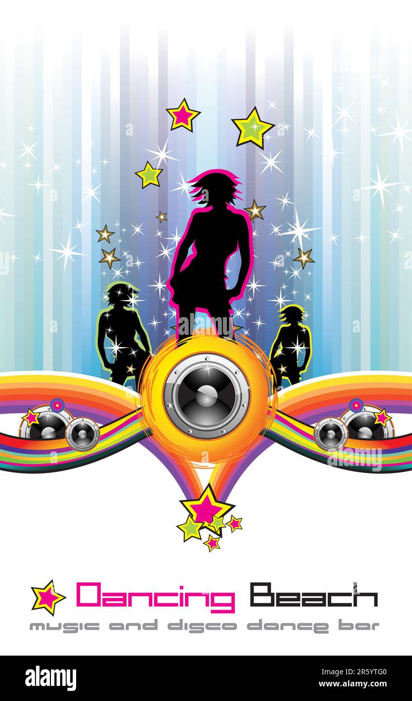 Musical Main Event Flyer Background Stock Vector Image & Art - Alamy