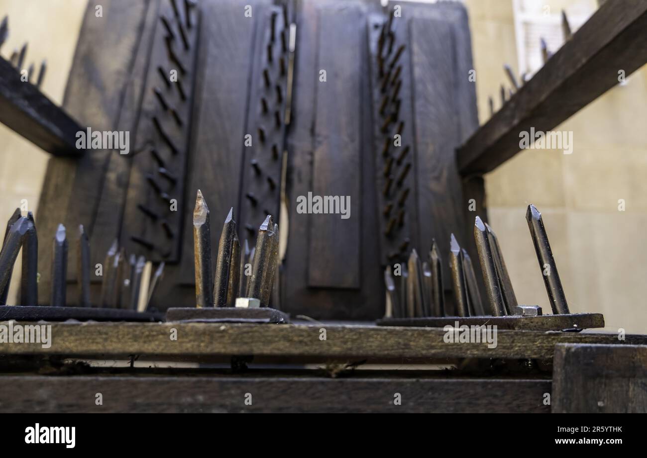 The torture interrogation chair hi-res stock photography and images - Alamy