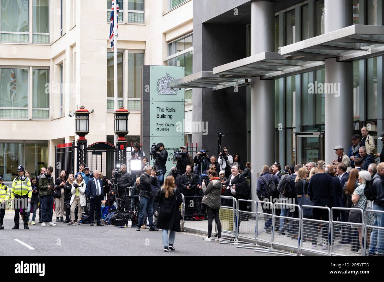 London, UK. 06th June, 2023. London, UK. June 6th, 2023. Media awaiting ...