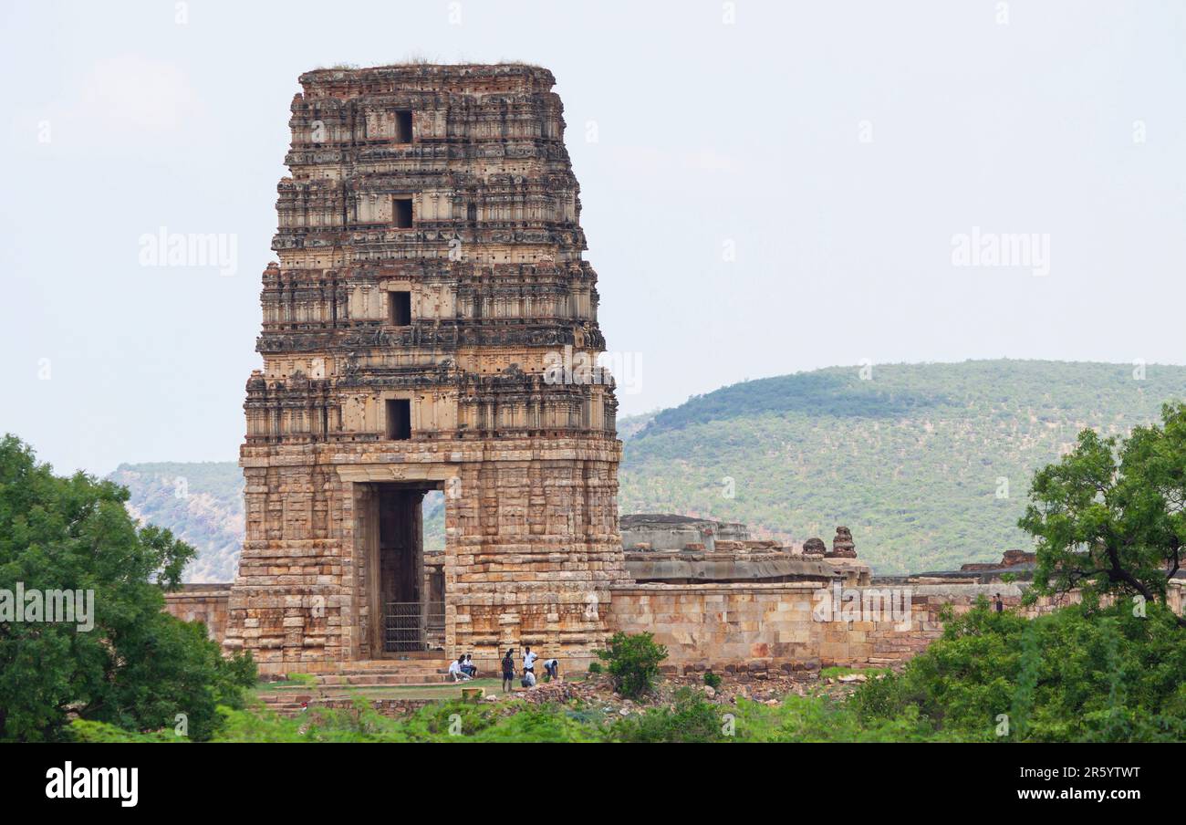 Gopuram of Madhavraya Swamy Temple, Built in 16th Century by ...