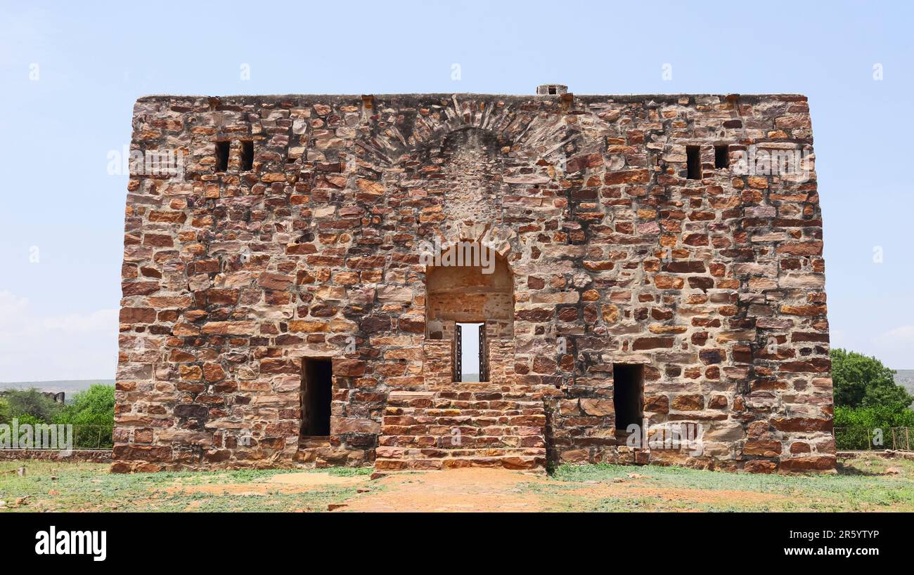 View of Gandikota Jail, used by the Vijayanagar empire, Kadapa, Andhra ...