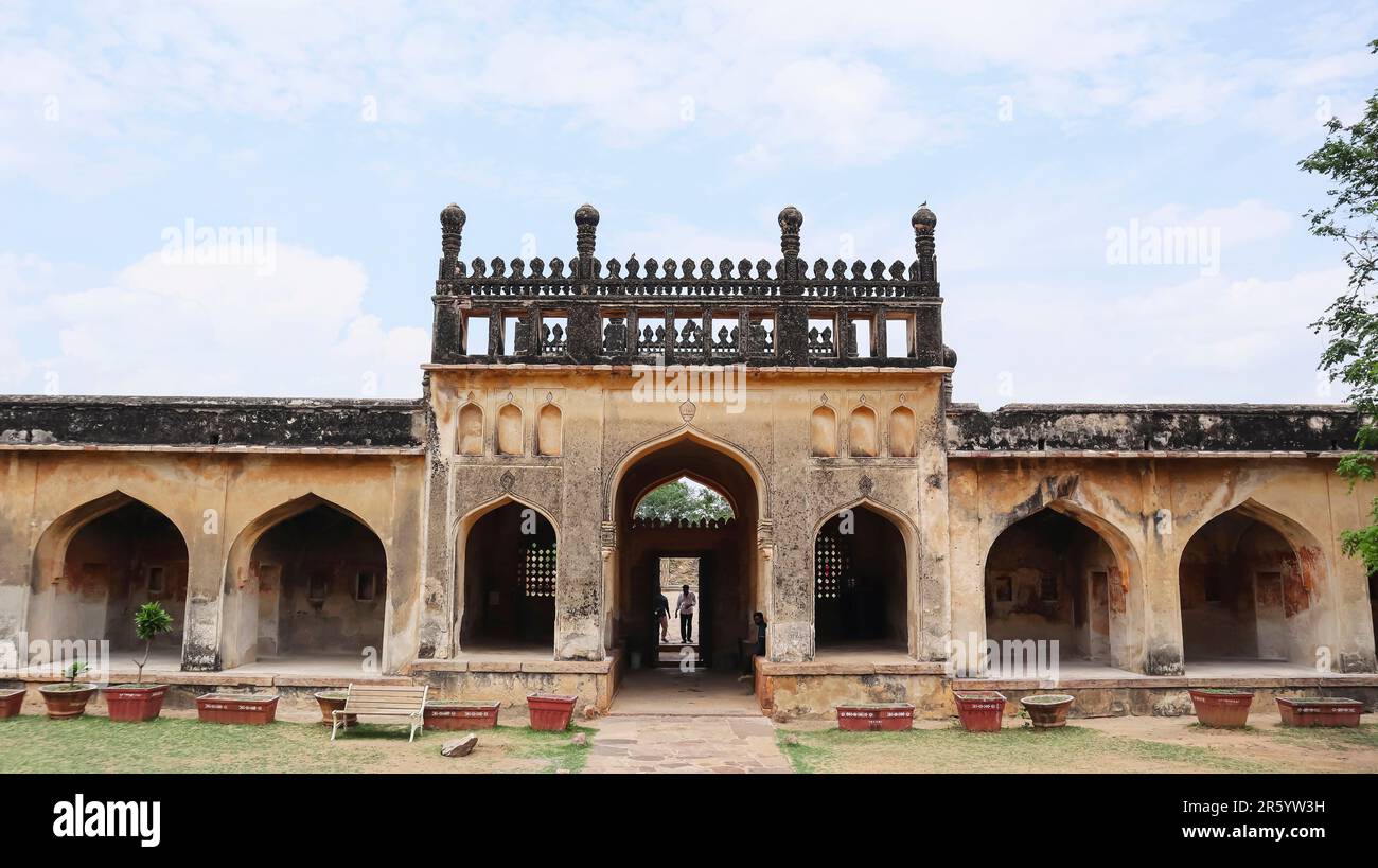 Front Entrance View of Jumma Masjid of Gandikota Fort, Kadapa, Andhra ...