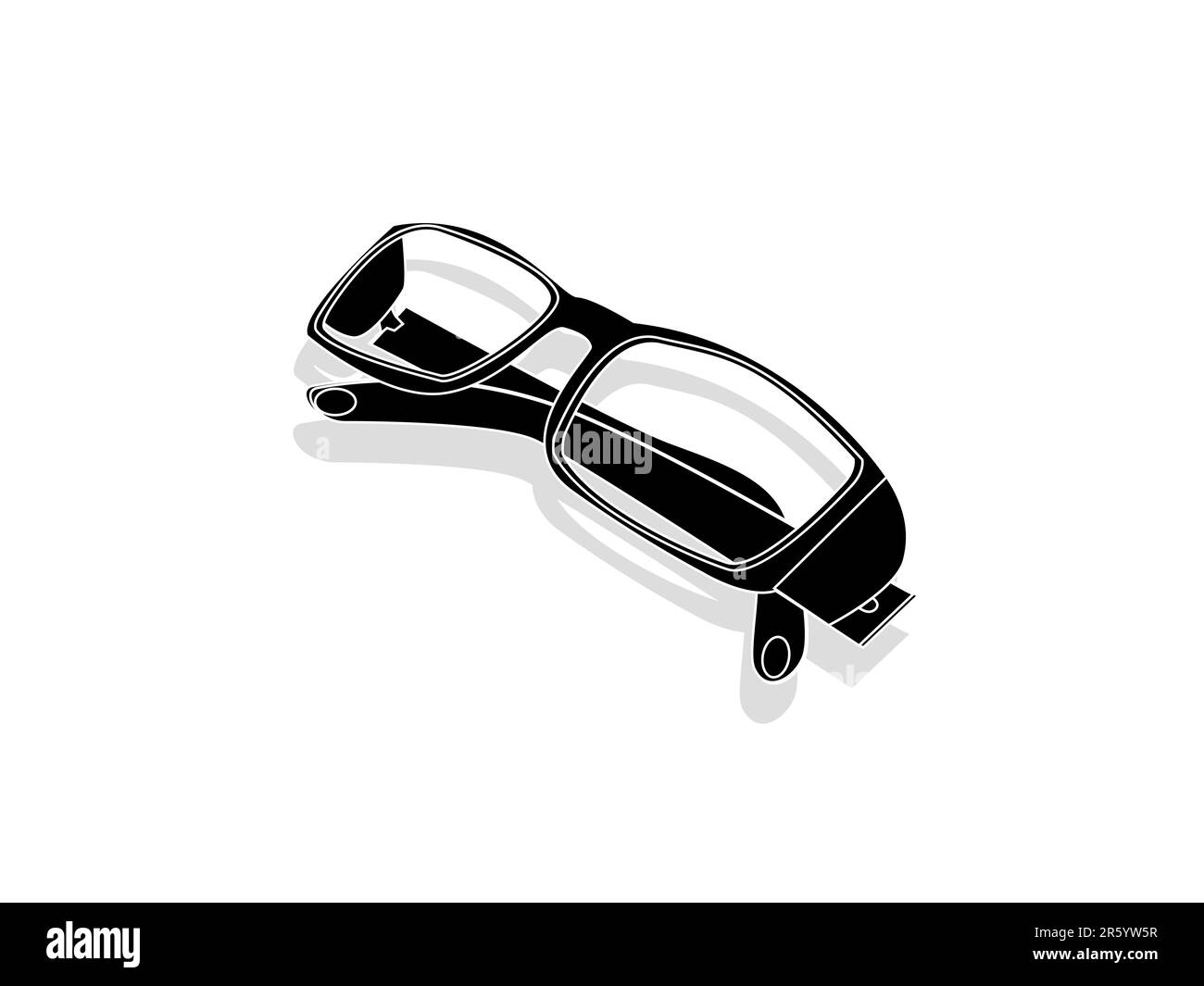 Stylish spectacles Stock Vector Images - Alamy