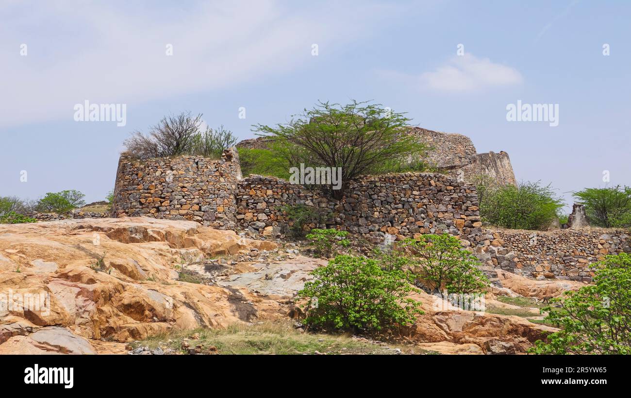 Fortress of Gooty Fort, Anantpur, Andhra Pradesh, India Stock Photo - Alamy