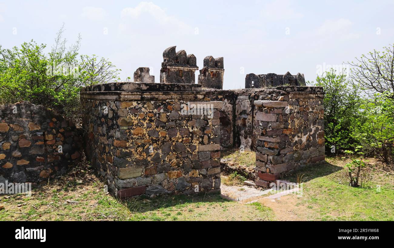 Ruined Fortress of Gooty Fort, Anantpur, Andhra Pradesh, India Stock ...