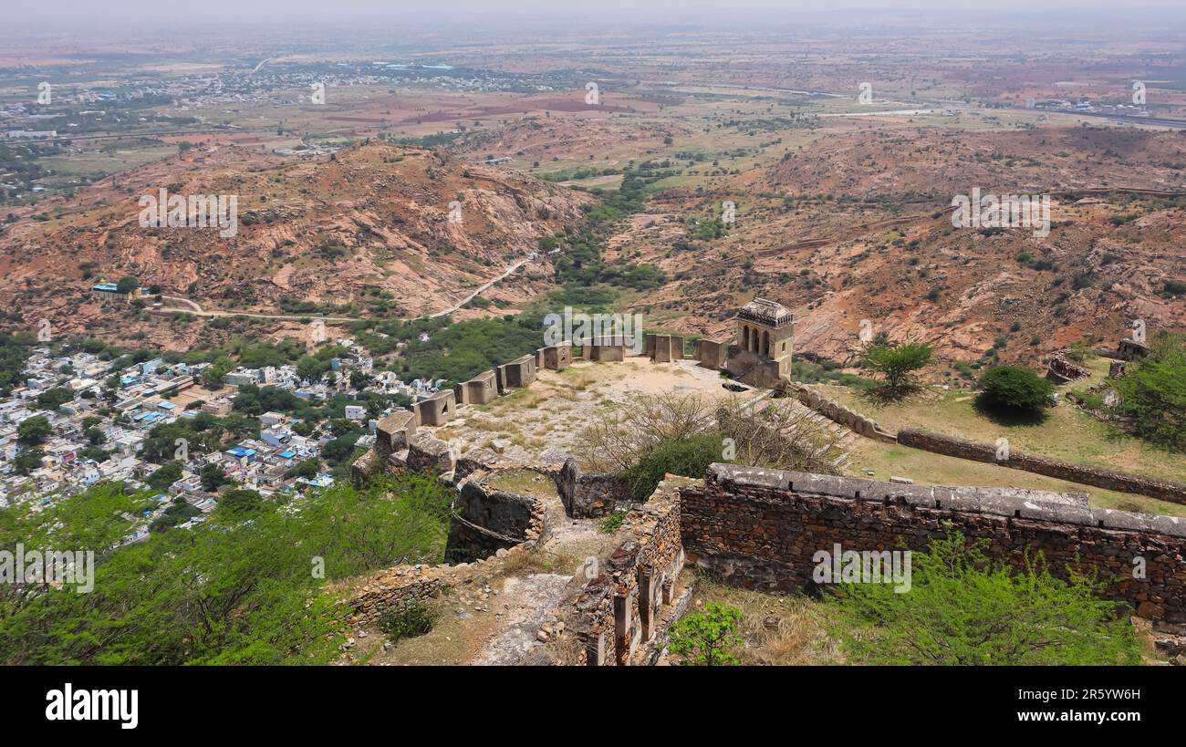 View of Gooty Fort and Fortress, Anantpur, Andhra Pradesh, India Stock ...
