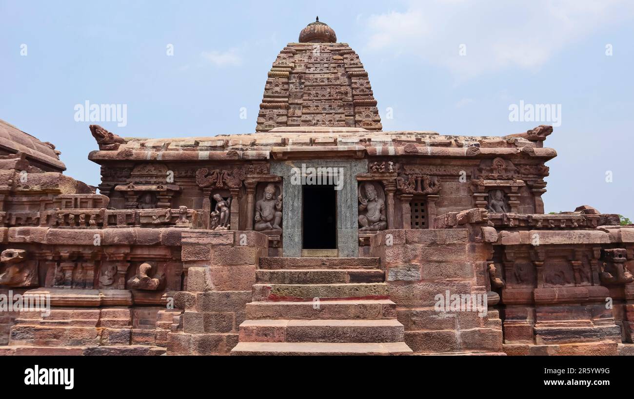 Front View of Sangameswar Temple, Alampur, Gadwal, Telangana, India ...