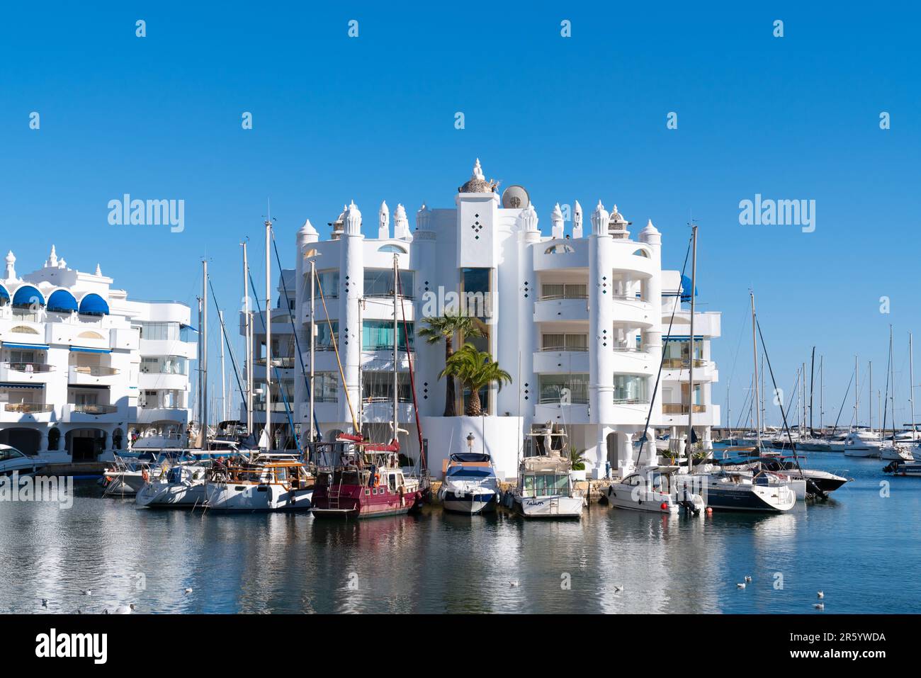 Benalmadena harbour apartments and marina Spain Costa del Sol with ...