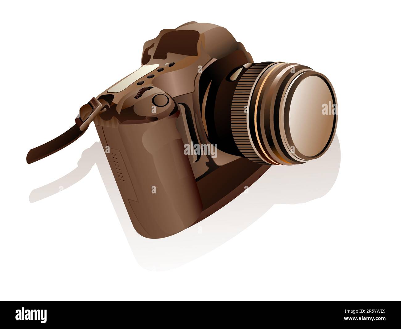 Focused camera use Cut Out Stock Images & Pictures - Alamy