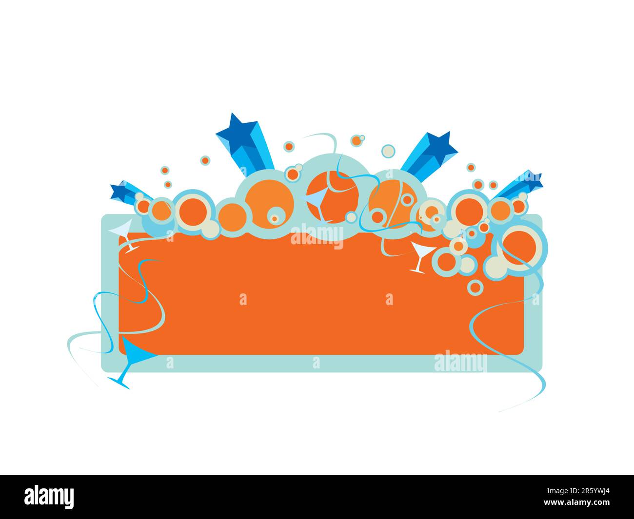 Retro party background. More retro images in my portfolio Stock Vector ...