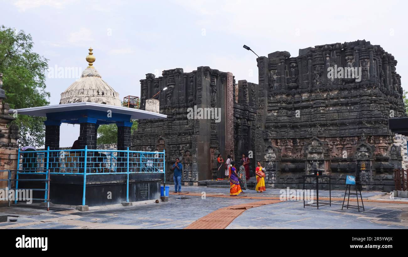 View of Broken Rear Gopuram Bugga Ramlingeswara Temple, Tadipatri ...