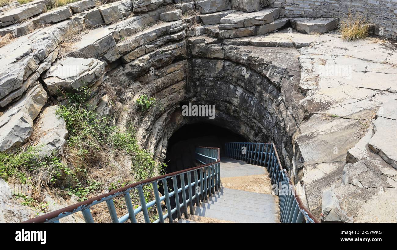 View of Main entrance of Belum Caves, is the Second Largest Cave System ...
