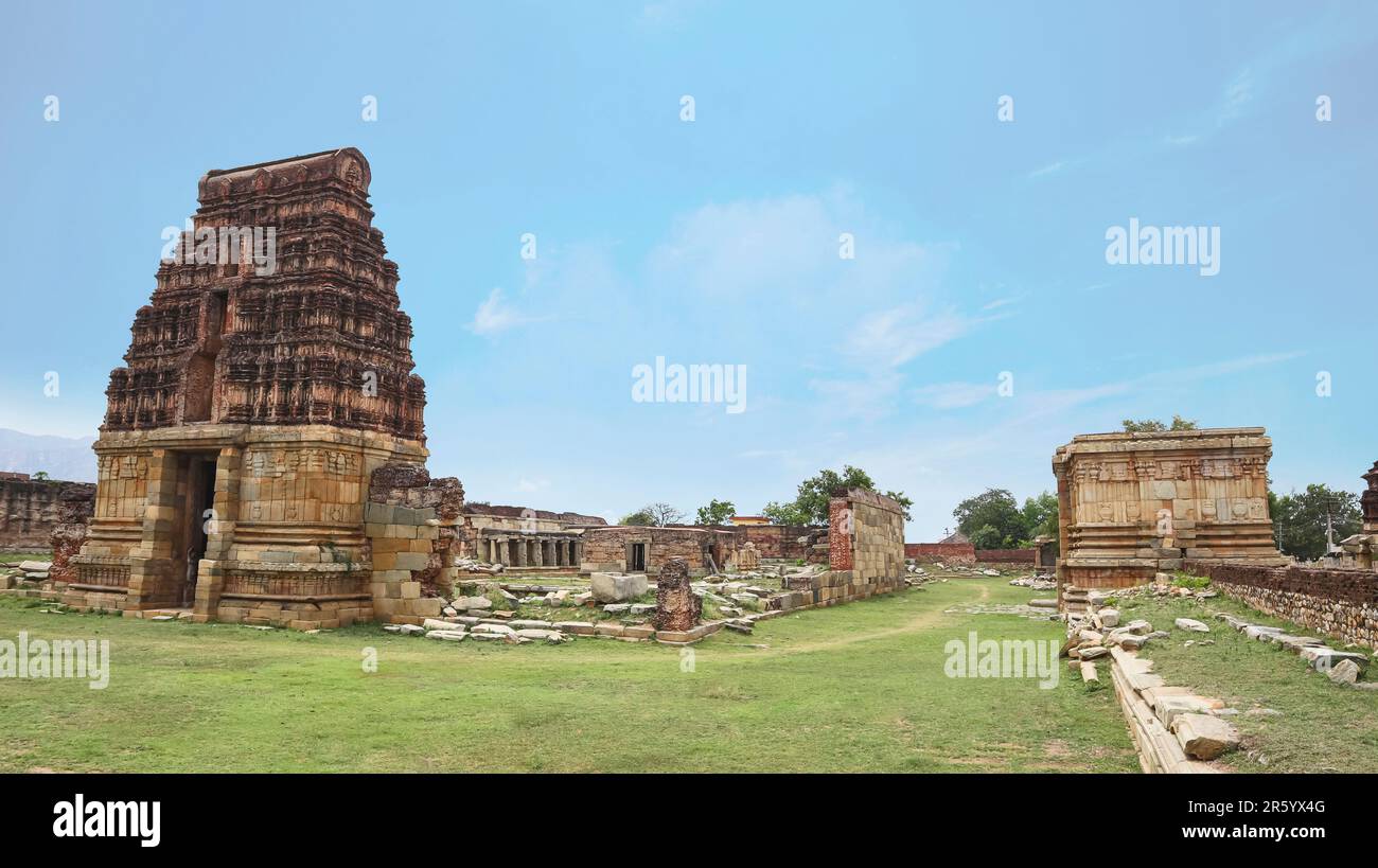 Campus View of Ranganayakula Temple, Udayagiri, Nellore, Andhra Pradesh ...