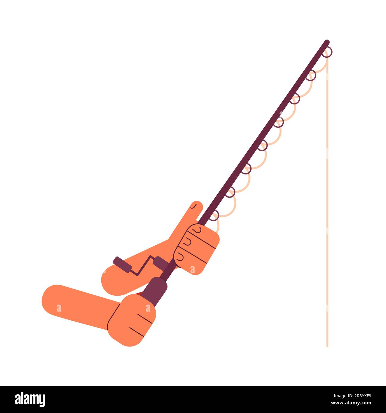 Rod hands holding human Stock Vector Images - Alamy